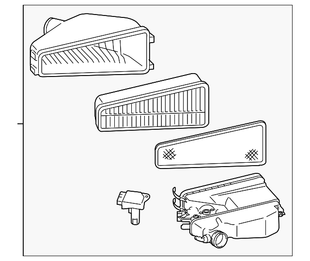 17700-0P013 - Air Cleaner Assembly 2003-2015 Toyota | Longo Toyota Parts