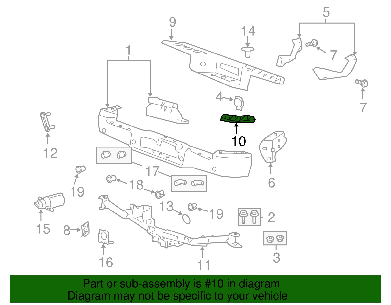 2004-2009 Ford F-150 | Extension | 5L3Z-17B807-AC | Walls' Ford Parts