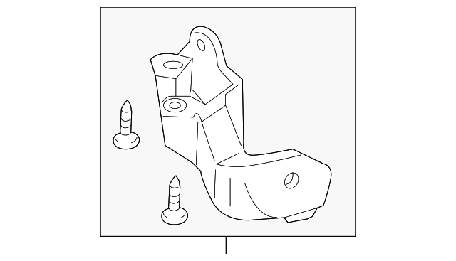 06150-TE0-A11 - Bracket Kit, L Headlight Mounting (B) - 2008-2012 Honda ...