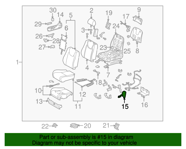 71862-33050-C0 - Inner Cover 2004-2015 Lexus | AutoNationParts.com