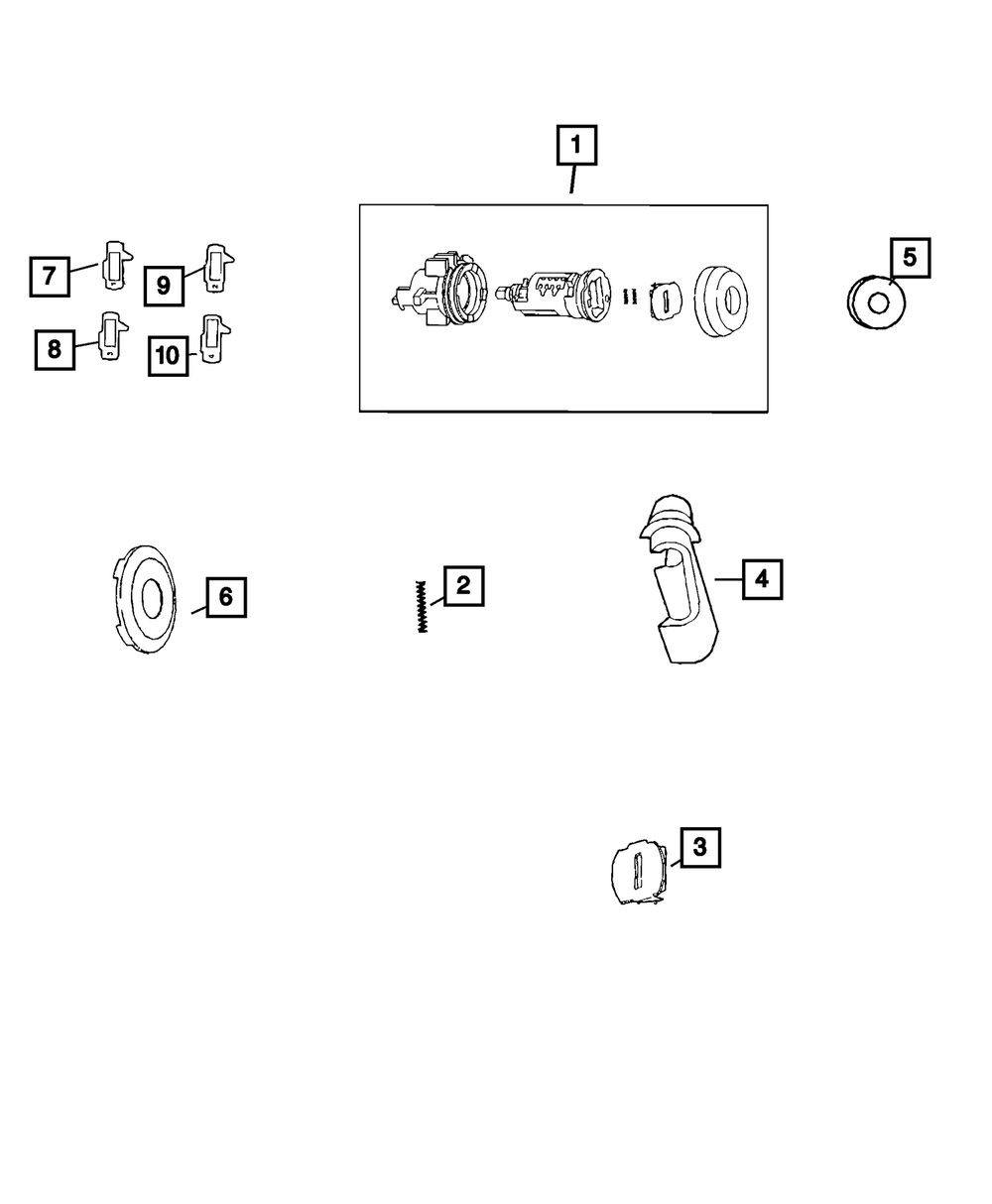 68078076ab - Latch Clip Kit - 2010-2025 Mopar | World Parts Direct
