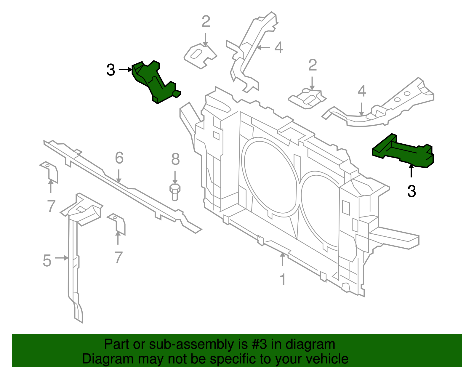 2009-2017 Infiniti Lamp Bracket 62565-1CA0A | Faulkner Infiniti of ...
