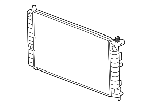 2006-2012 GM Radiator 52495681 GM | GMPartsDirect.com