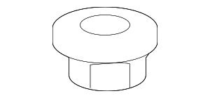 2004-2007 Toyota Highlander Side Plate Nut 77513-0E010 | Toyota Parts ...