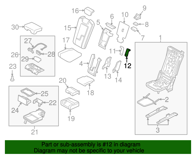 2016-2020 Volvo XC90 Lower Trim 39826811 | TascaParts.com