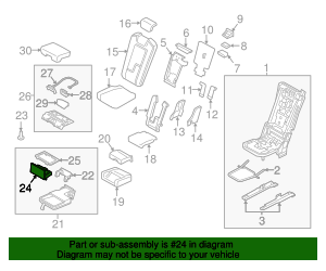 2016-2025 Volvo XC90 Cup Holder 31467148 | OEM Parts Online