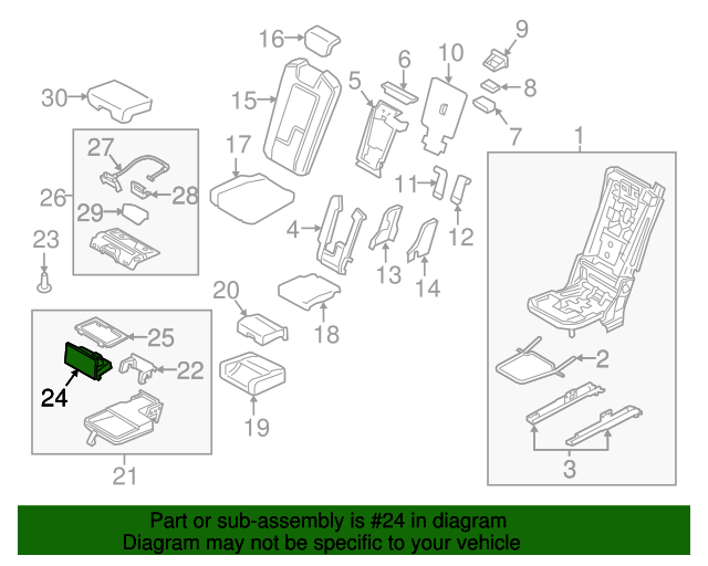2016-2021 Volvo XC90 Cup Holder 31467148 | TascaParts.com