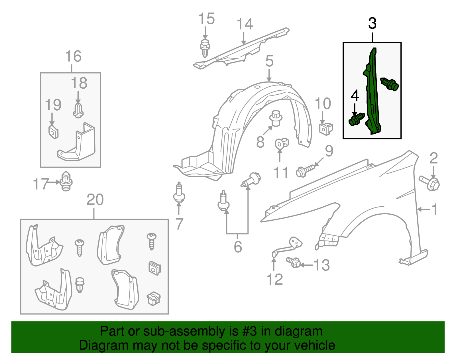 74155-TP6-A00 - Rear Seal 2010-2015 Honda | Honda Parts Online