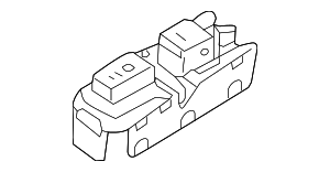 2017-2020 Hyundai Elantra Window Switch 93575-F2100-4X | OEM Parts Online