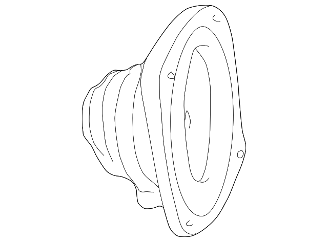 39120-S1A-G11 - Speaker Assembly (16CM) (Single Cone) (Matsushita) - 2002-2004 Honda Odyssey ...