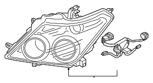 2017-2020 Nissan Armada Composite Headlamp 26025-5ZW0A | Temecula ...