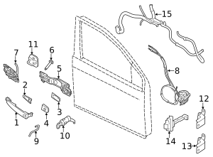 80640-9AN0A - Exterior Door Handle 2016-2019 Nissan Sentra ...