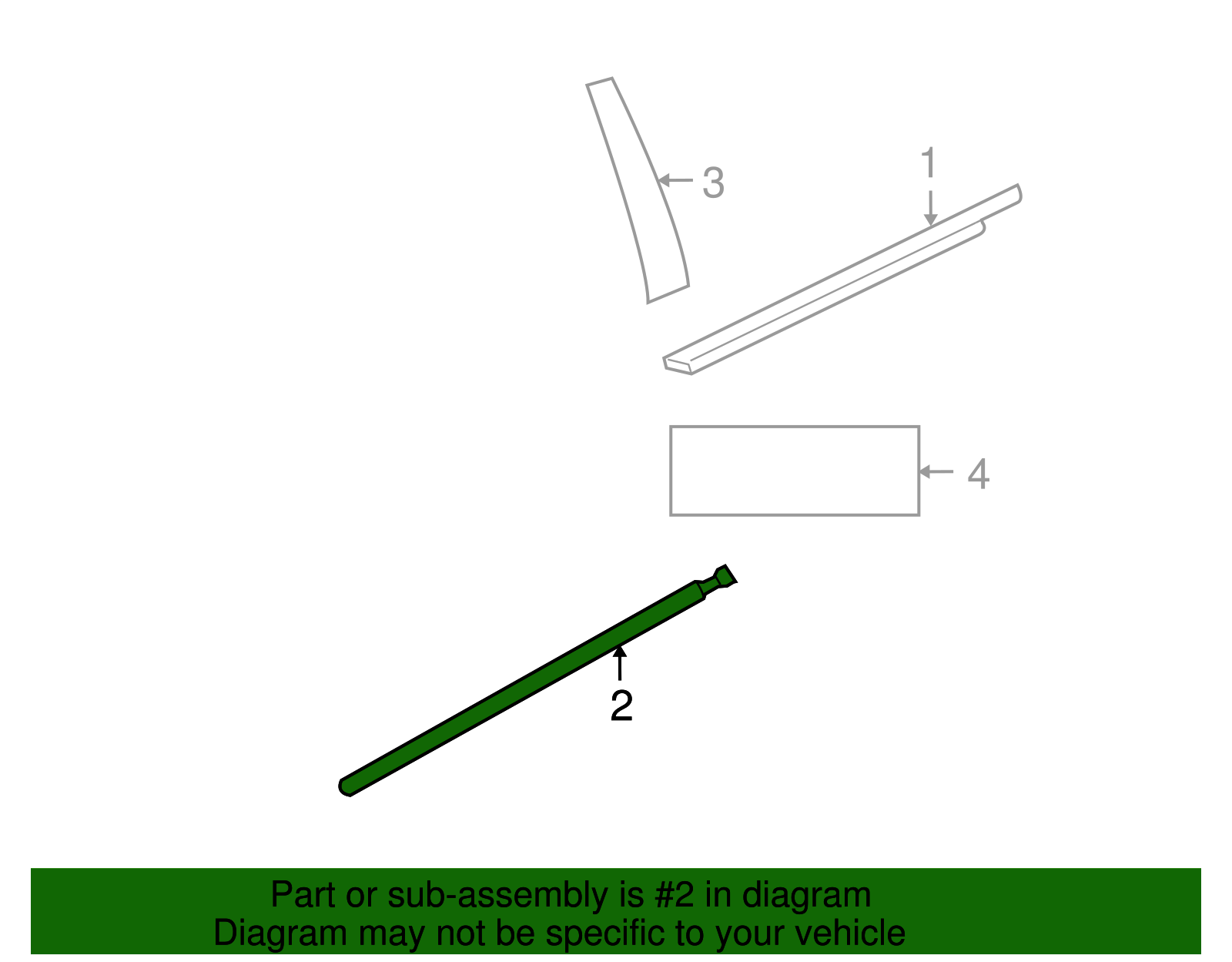 2006-2012 Ford Body Side Molding - Passenger Side (RH) 6E5Z-5420878 ...