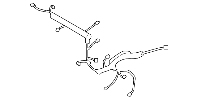 Genuine Engine Harness for 2010-2012 Hyundai Santa Fe | Part# 91415 ...