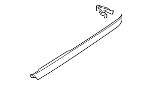 TD14-68-43YF | 2007-2009 Mazda CX-9 Center Molding | Palladino Mazda Parts