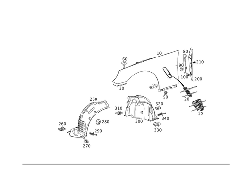 Front Fender for 2015 Mercedes-Benz SL 550 | Mercedes-Benz USA Parts