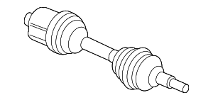 2008-2012 GM Front Passenger Side Half-Shaft Assembly 22873499 GM ...