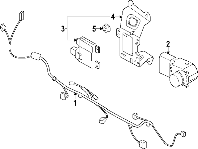 2024 Hyundai Elantra Harness 91885-AA050 | OEM Parts Online
