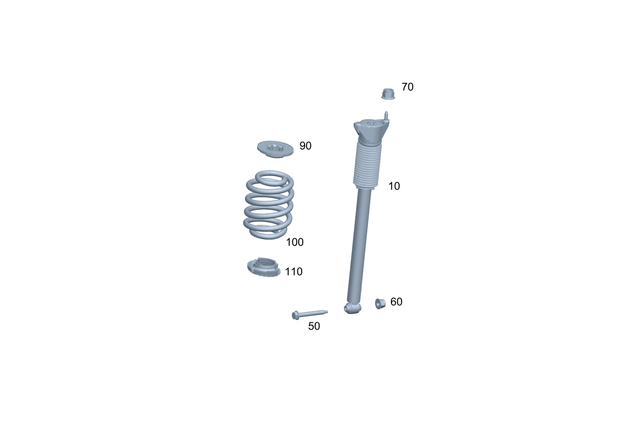 243-324-03-00 - Helical Spring 2022-2024 Mercedes-Benz | Mercedes-Benz ...