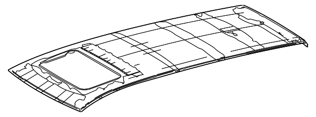 63111-08270 - Roof Panel - 2021-2024 Toyota Sienna | OEMGenuineParts.com