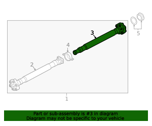 26117610372 - 2011-2020 BMW Universal Joints (26-11-7-610-372) | BMW of ...
