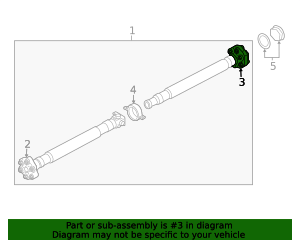 26117610372 - 2011-2024 BMW Universal Joints (26-11-7-610-372) | BMW of ...