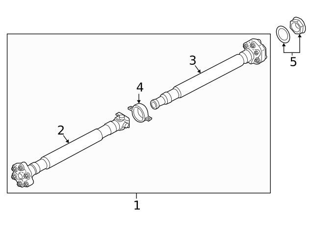 26117610372 - 2011-2020 BMW Universal Joints (26-11-7-610-372) | BMW of ...