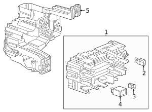 2022-2024 Cadillac CT4 F (S)Block 85131693 GM | GMPartsDirect.com
