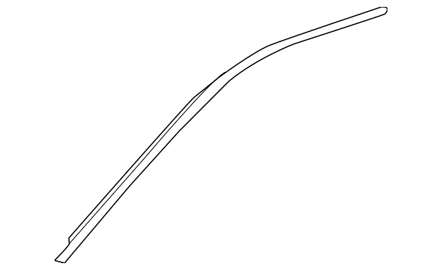 2012-2017 Toyota Camry Upper Molding 75754-06080 | Toyota Parts Center