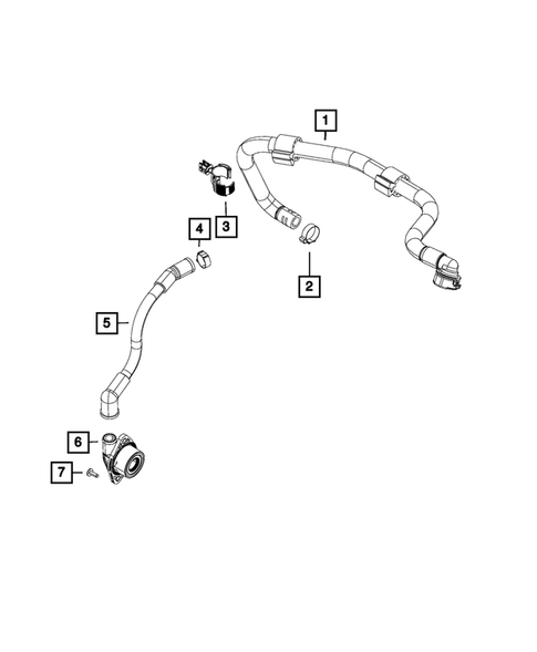 Crankcase Ventilation for 2024 Ram ProMaster 1500 | Mopar eStore