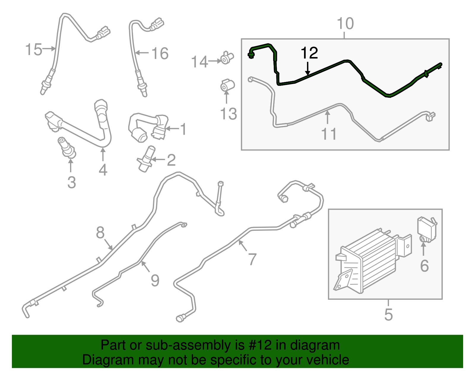 2018-2020 Ford F-150 Connector Tube JL3Z-9L291-D | OEM Parts Online