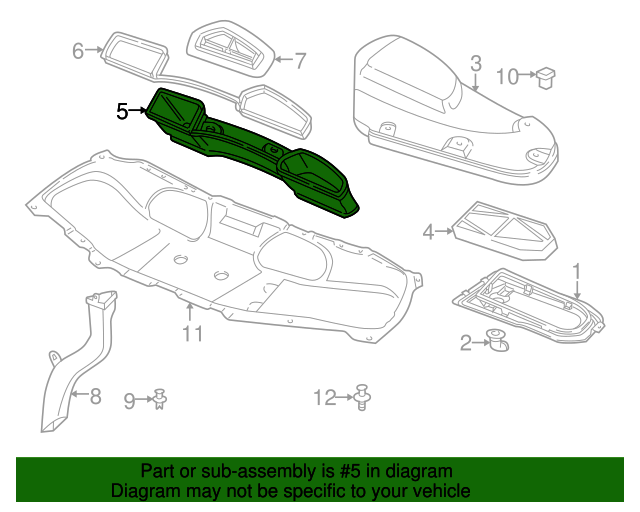 64-11-8-390-380 - Air Duct - 1995-2001 BMW | BMWPartsHub