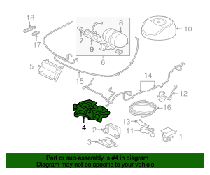 2004-2009 Jaguar Air Compressor C2C27702 | JaguarParts.com