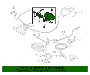 2004-2009 Jaguar Valve Assembly C2C35166 | JaguarParts.com
