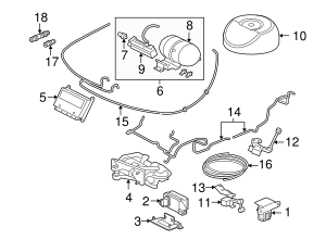 2004-2009 Jaguar Air Compressor C2C27702 | JaguarParts.com