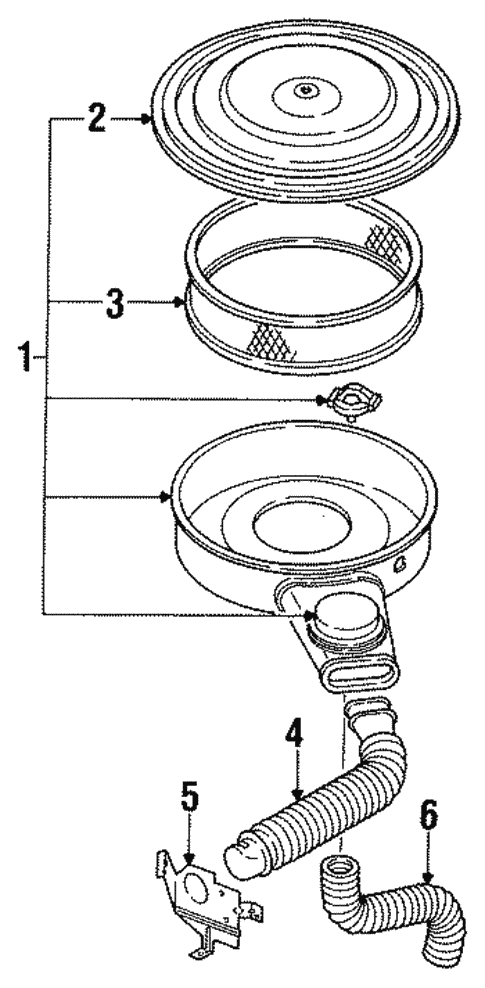 Air Inlet for 1990 Isuzu Pickup | Isuzu Parts Center