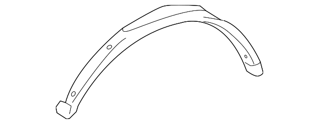 2004-2006 Lexus LS430 Wheel Opening Molding 75871-50050 | OEM Parts Online
