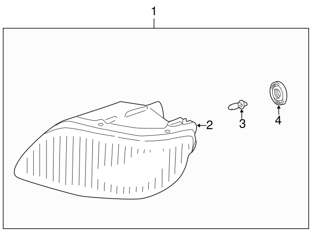 81210-AA011 - Fog Lamp Assembly - 2002-2008 Toyota | OEM Genuine Toyota ...
