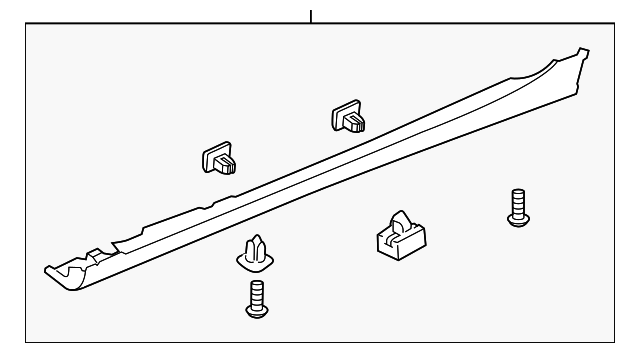 87752-2T000 - Rocker Molding 2011-2013 Kia Optima | Kia.Parts Store