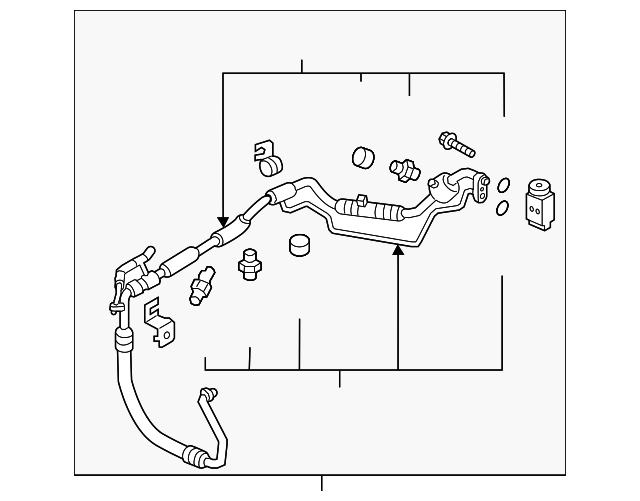 97775-1W200 - Hose & Tube Assembly 2012-2013 Kia Rio | Kia.Parts Store