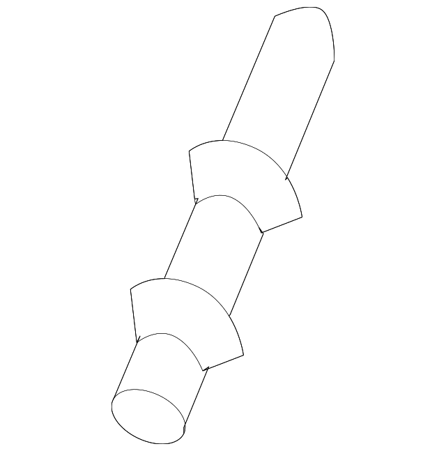 17229-RAA-A00 - Joint Air Hose - 2003-2007 Honda Accord | Genuine Honda ...