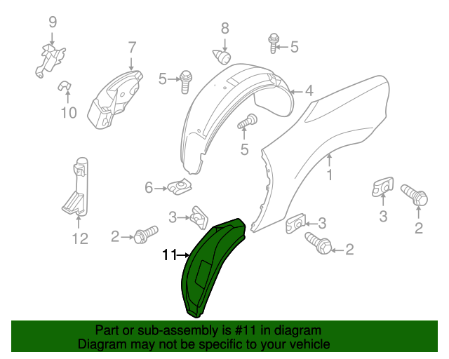 Genuine BMW 41-21-8-398-643 | Lock Pillar | FREE Shipping on Most ...