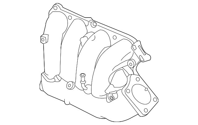 2003-2011 Honda Intake Manifold 17110-RTB-000 | Honda Factory Parts