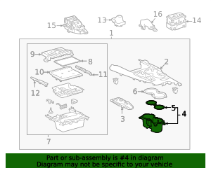 2018-2021 Toyota Camry Cup Holder 55620-06520 | OEM Parts Online