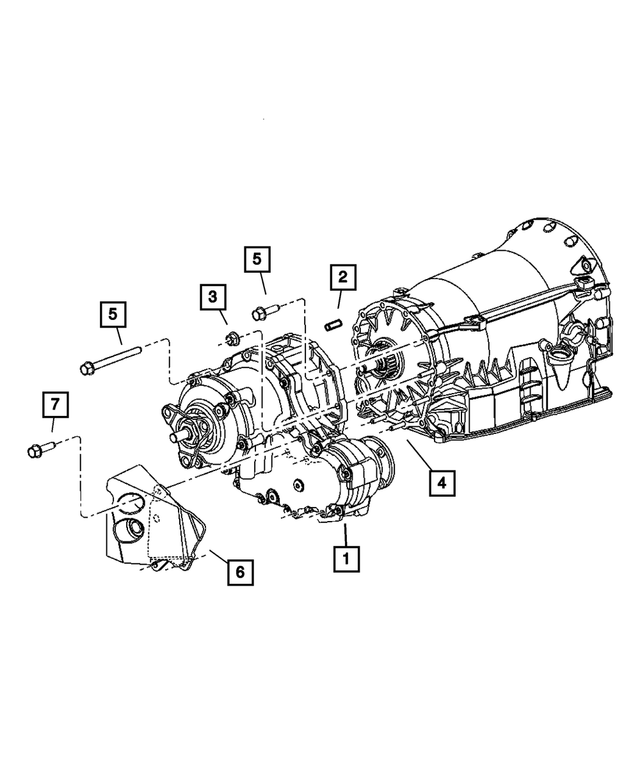 2007-2008 Mopar Transfer Case Kit RL001953AI | My Mopar Parts