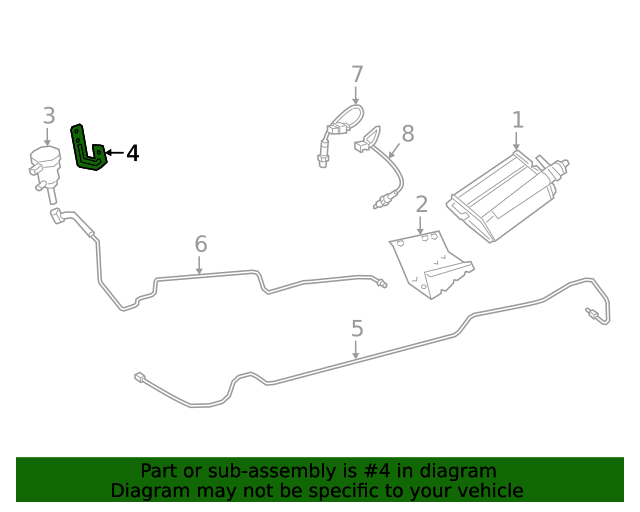 9074740100 - Purge Valve Bracket 2019-2021 Mercedes-Benz | Mercedes ...