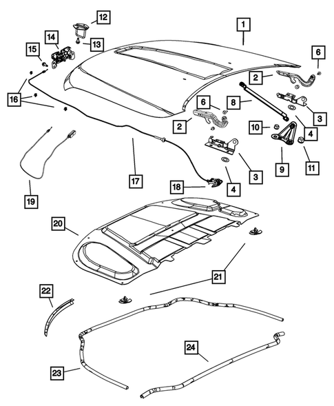 Hood and Hood Release for 2011 Jeep Grand Cherokee | Mopar Parts Store