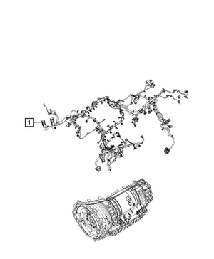 2019 Ram 3500 Transmission Wiring 68398648AE | Mopar eStore