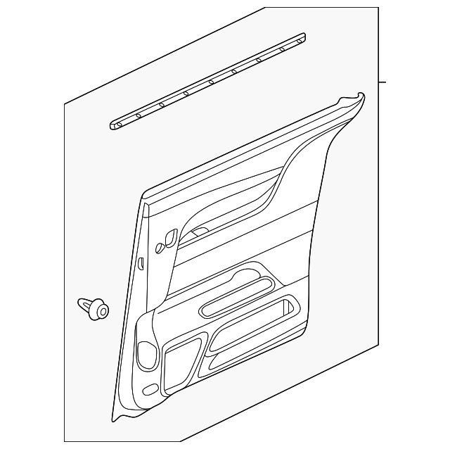 83751-TK8-A11ZA - Door Trim Panel 2011 Honda Odyssey | Honda Parts Online