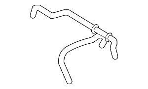 17127619702 - 2013-2019 BMW Engine Coolant Hose (17-12-7-619-702) | BMW ...